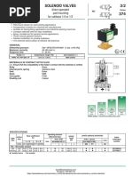 ASCO 307 Series Solenoid Valve Guide | PDF | Valve | Mains Electricity