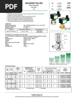 ASCO 307 Series Solenoid Valve Guide | PDF | Valve | Mains Electricity