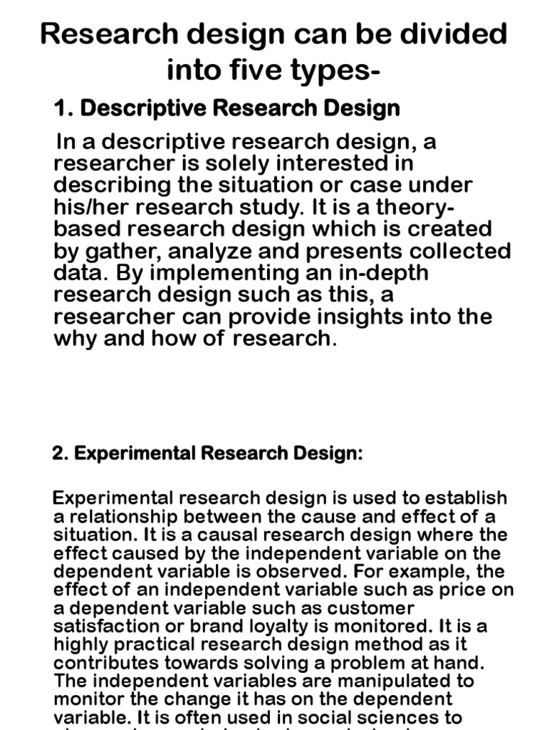 RM - Module 1 Research Methodology by Anamika | PDF | Research Design ...