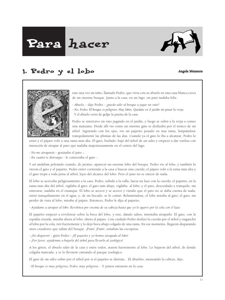 Pedro y El Lobo PDF | PDF
