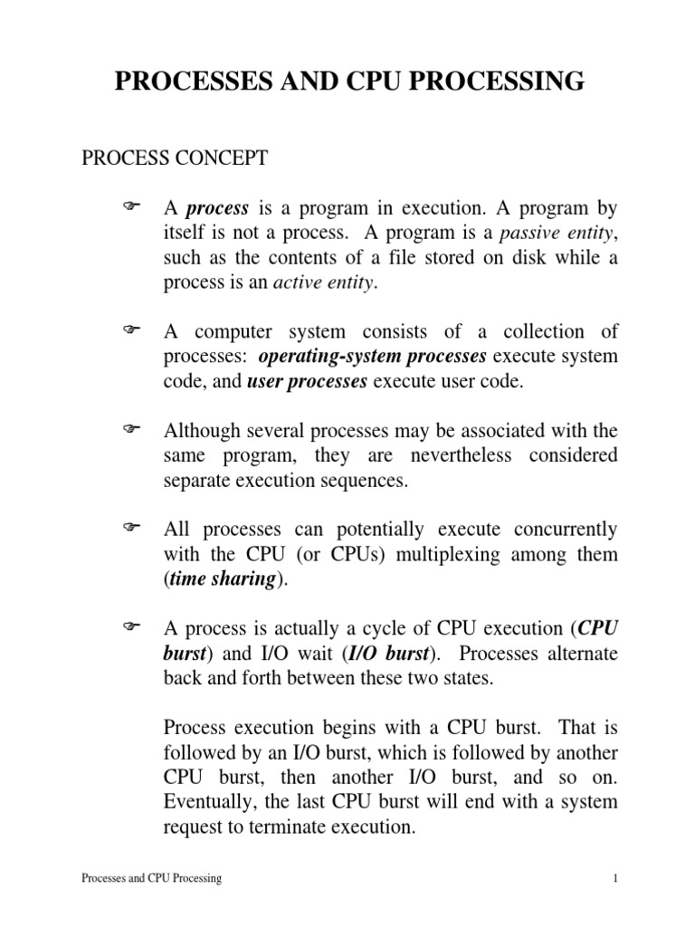 Operating System | Download Free PDF | Scheduling (Computing) | Process (Computing)