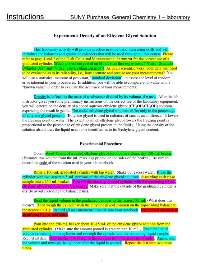 Density Lab Reports | PDF | Accuracy And Precision | Density