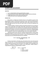 Lab .Accuracy and Precision of Glassware | PDF | Metrology | Science