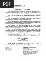 Secretary's Certificate of Board Resolution On Bank Signatories | PDF ...