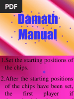 Rules Damath | PDF | Teaching Mathematics | Leisure