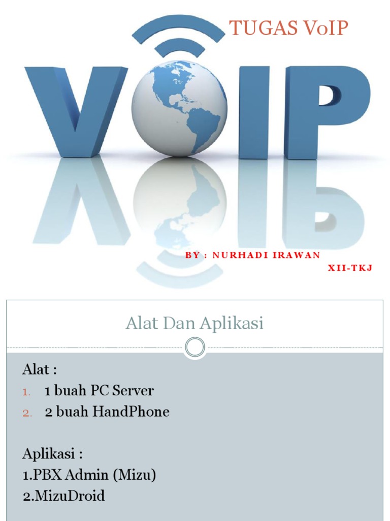 Tugas Voip Mizu (Nurhadi Irawan) | PDF
