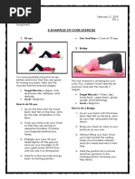 McGill's Big 3 Core Exercises Guide | PDF | Musculoskeletal System