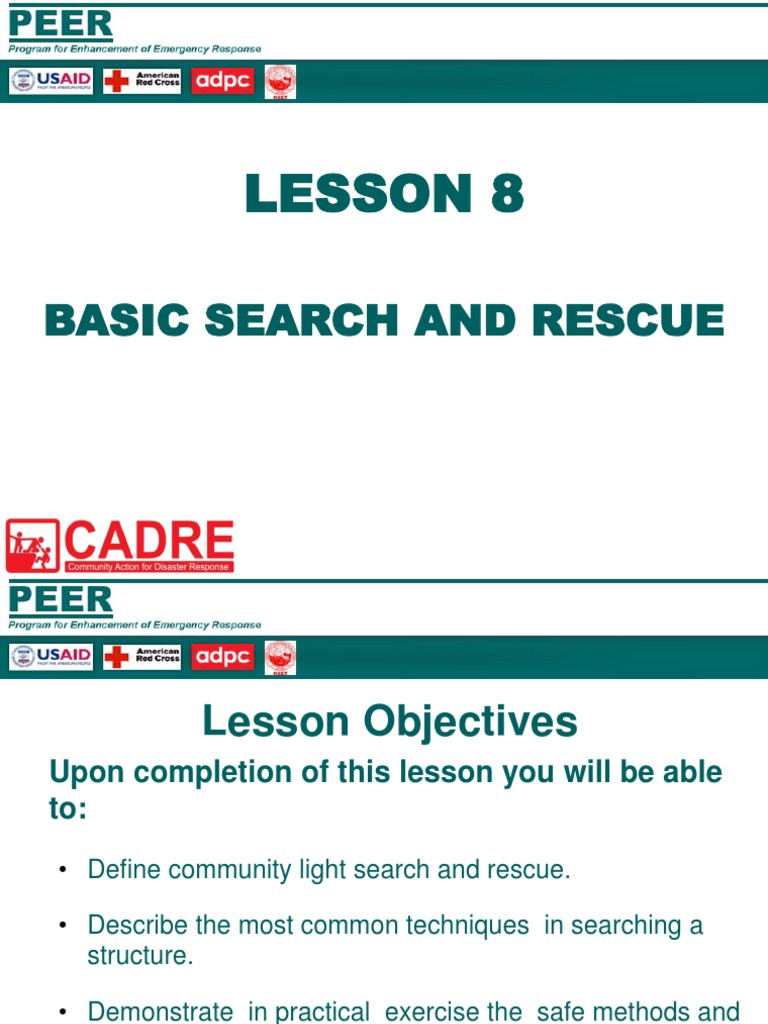 Community Light Search and Rescue Guide | PDF | Emergency | Business
