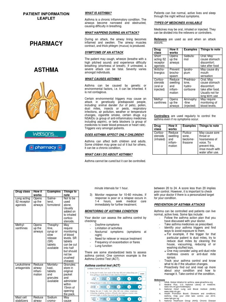 Asthma PDF | Download Free PDF | Asthma | Health Care