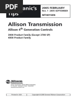 Ratings and Specifications: Allison Transmission | PDF | Transmission ...