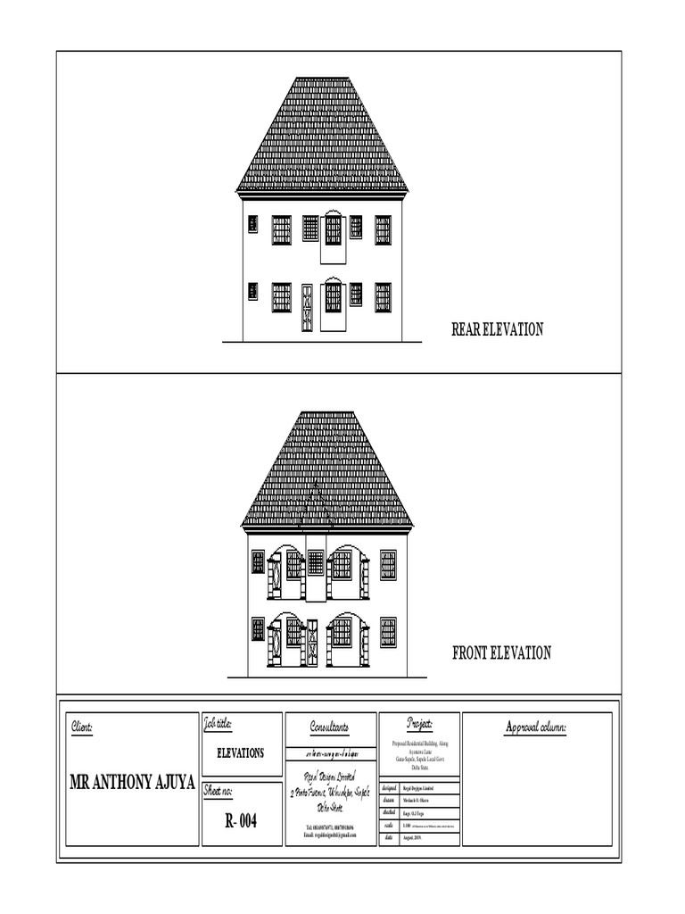 Proposed Residential Building Elevations | PDF