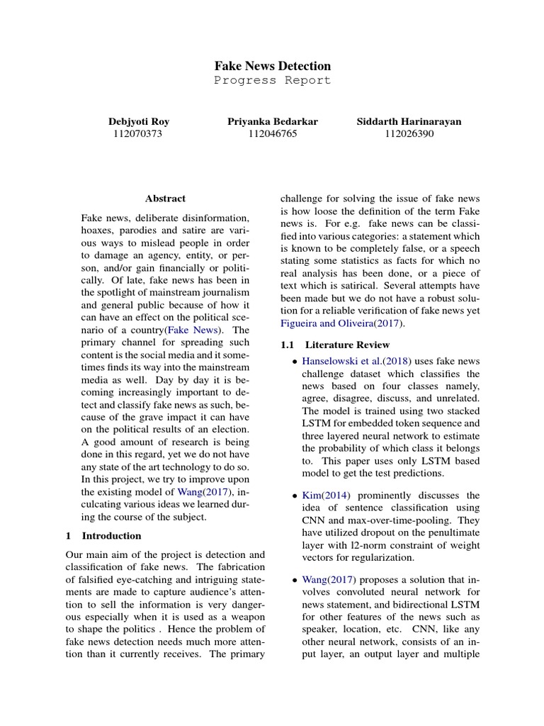 NLP Progress Report | PDF | Computational Science | Learning