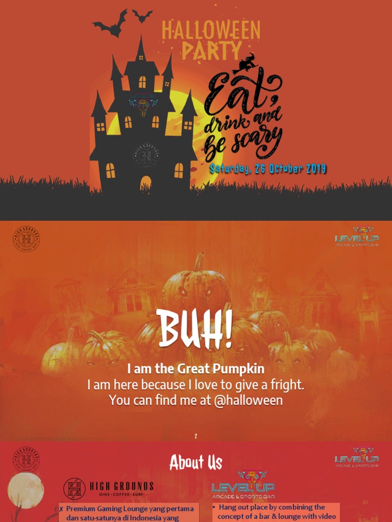 Halloween Event Proposal | PDF