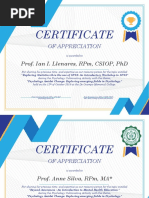 Certificate-Organizing Committee | PDF