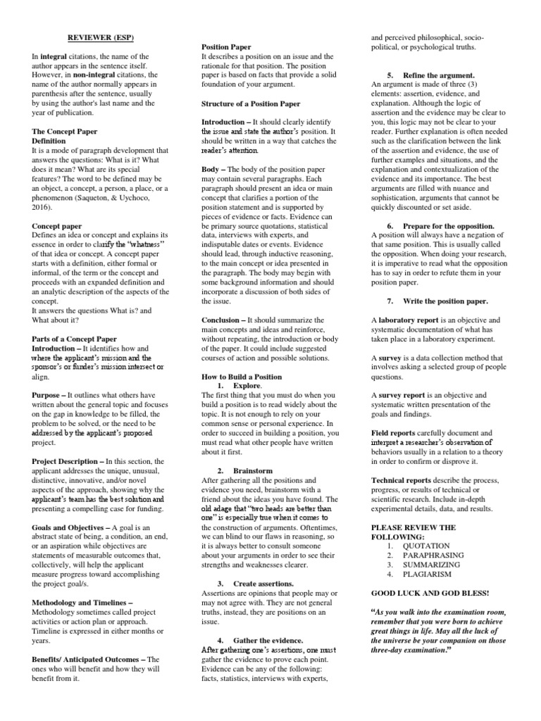 Grade 11 Reviewer | PDF | Concept | Scientific Method
