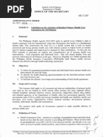 RA 7305 (Magna Carta For Health Workers) PDF | PDF | Overtime | Salary