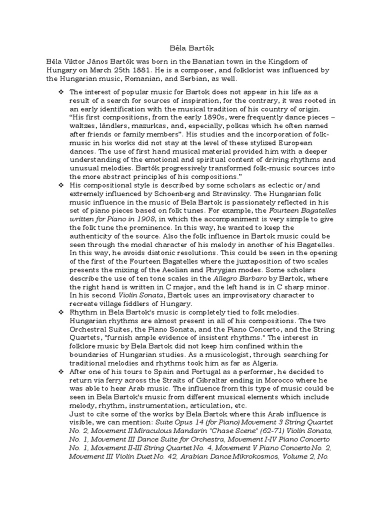 3 Classical Composers and Their Contributions To Music | PDF | Wolfgang ...