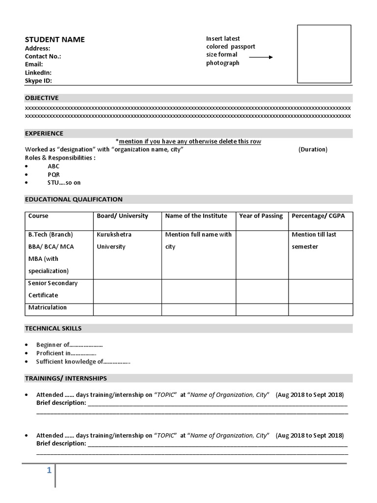 Standard Jmit CV - PG | PDF | Learning | Behavior Modification