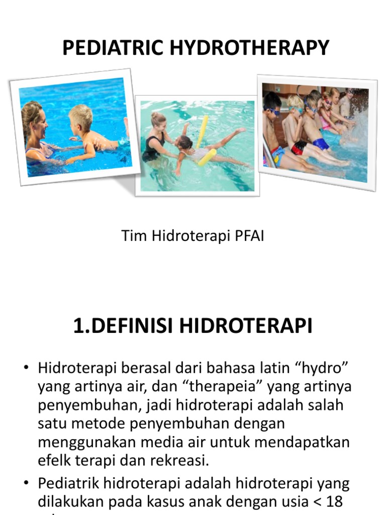 Hidroterapi Anak | PDF