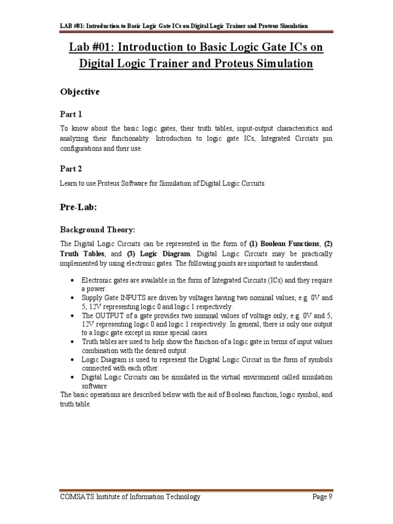Lab1 5 PDF | Download Free PDF | Hardware Description Language | Logic Gate