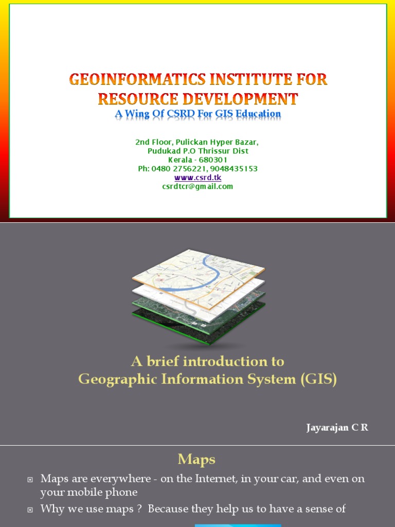 Gis RS & GPS | Download Free PDF | Geographic Information System | Global Positioning System