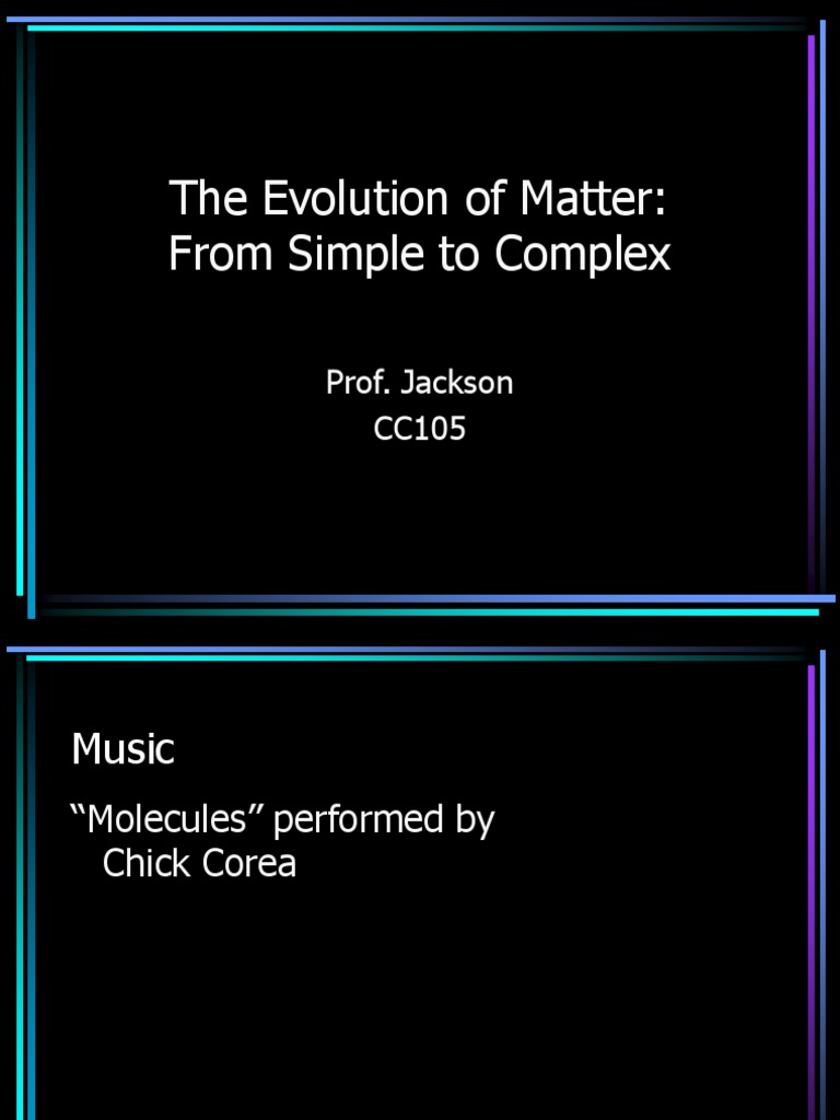 Evolution of Matter and Atomic Structure | PDF | Atomic Orbital ...