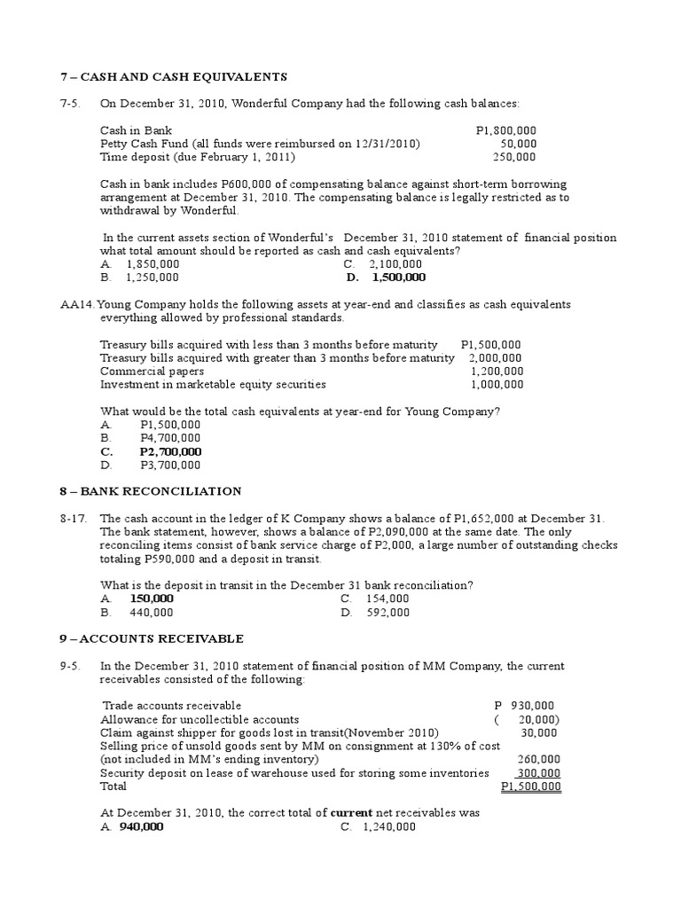 Practical Accounting | PDF | Accounts Payable | Depreciation