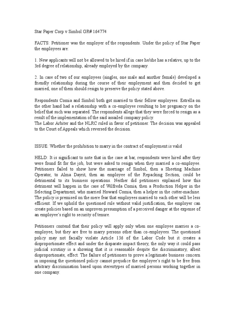 Star Paper Corp V Simbol GR | PDF | Disparate Impact | Discrimination