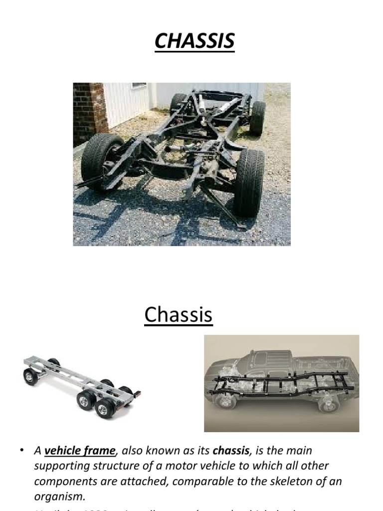 Chassis and Suspension Systems Overview | PDF | Vehicle Industry ...
