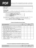 Escala de Competencia Parental Percibida | PDF