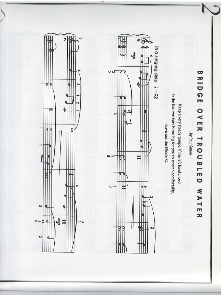 Bridge Over Troubled Water | PDF