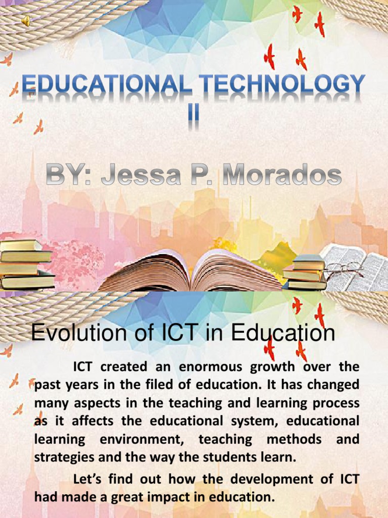Evolution of ICT | PDF | Educational Technology | Personal Digital ...