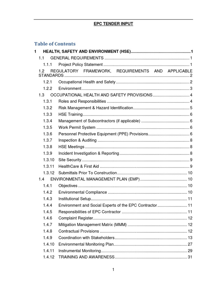 EMP Report | PDF | Personal Protective Equipment | Occupational Safety ...
