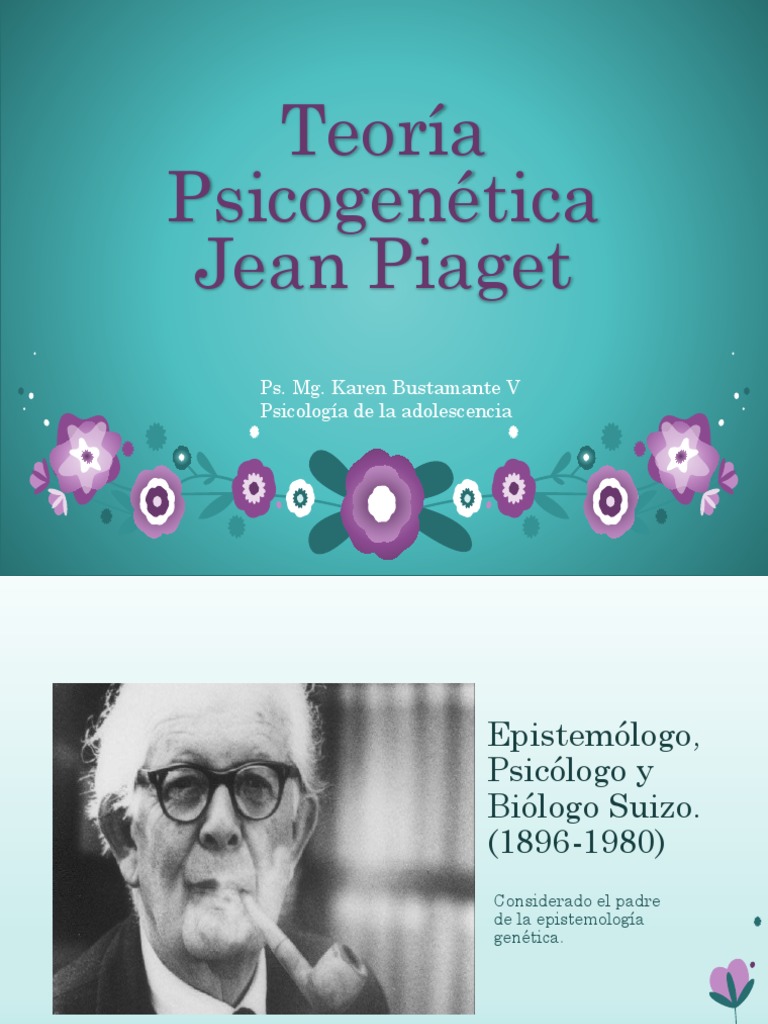Teoria Psicogenetica De Jean Piaget Diapositivas - slingo