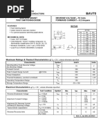 Bav99 A7w | PDF | Diode | Electrical Equipment