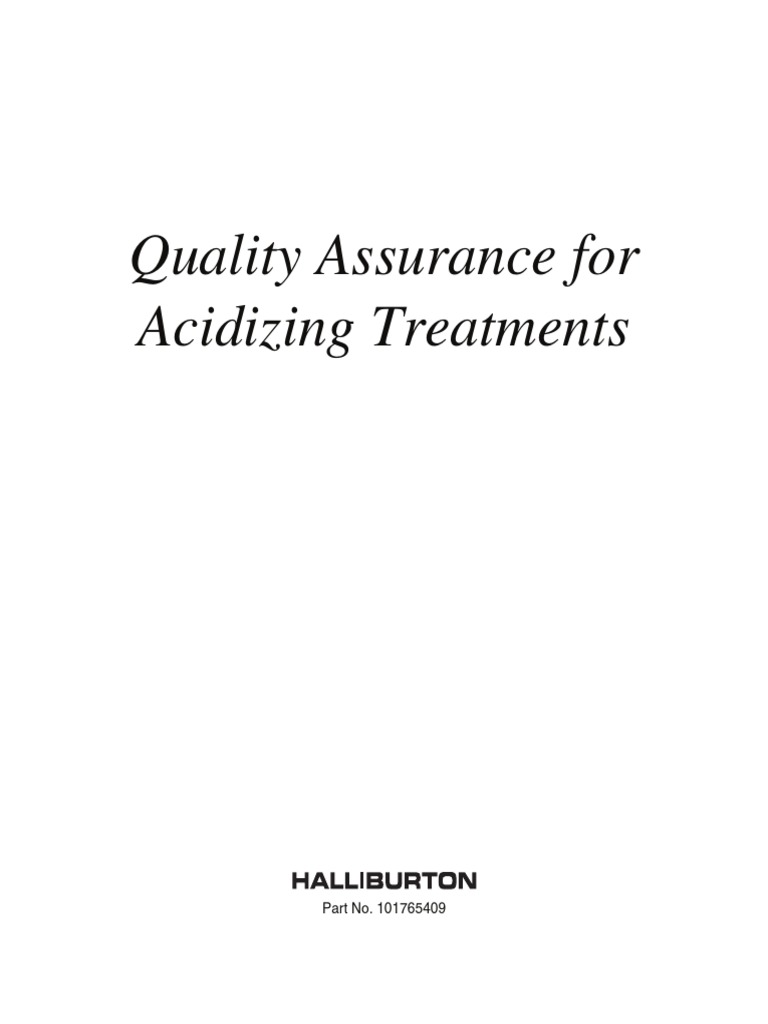 Acidizing Treatments PDF | PDF | Personal Protective Equipment ...