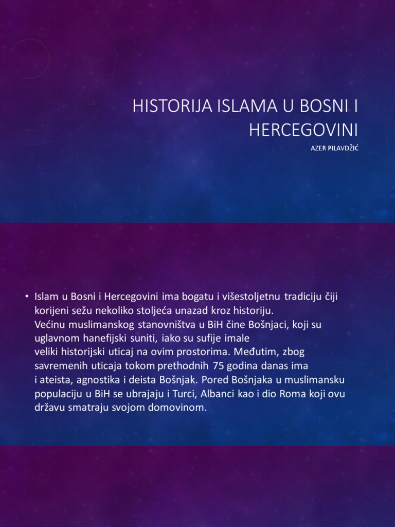 Historija Islama U BiH | PDF