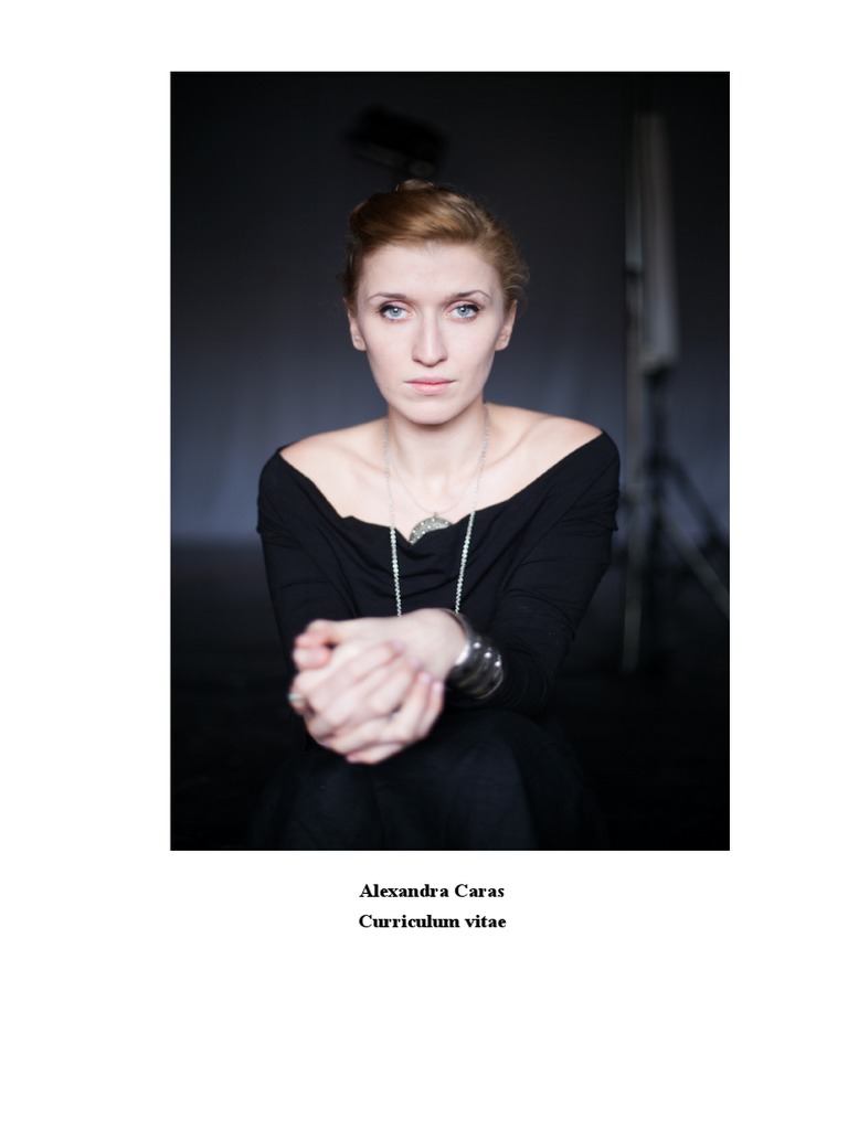 CV Caras Alexandra-Catalina | PDF