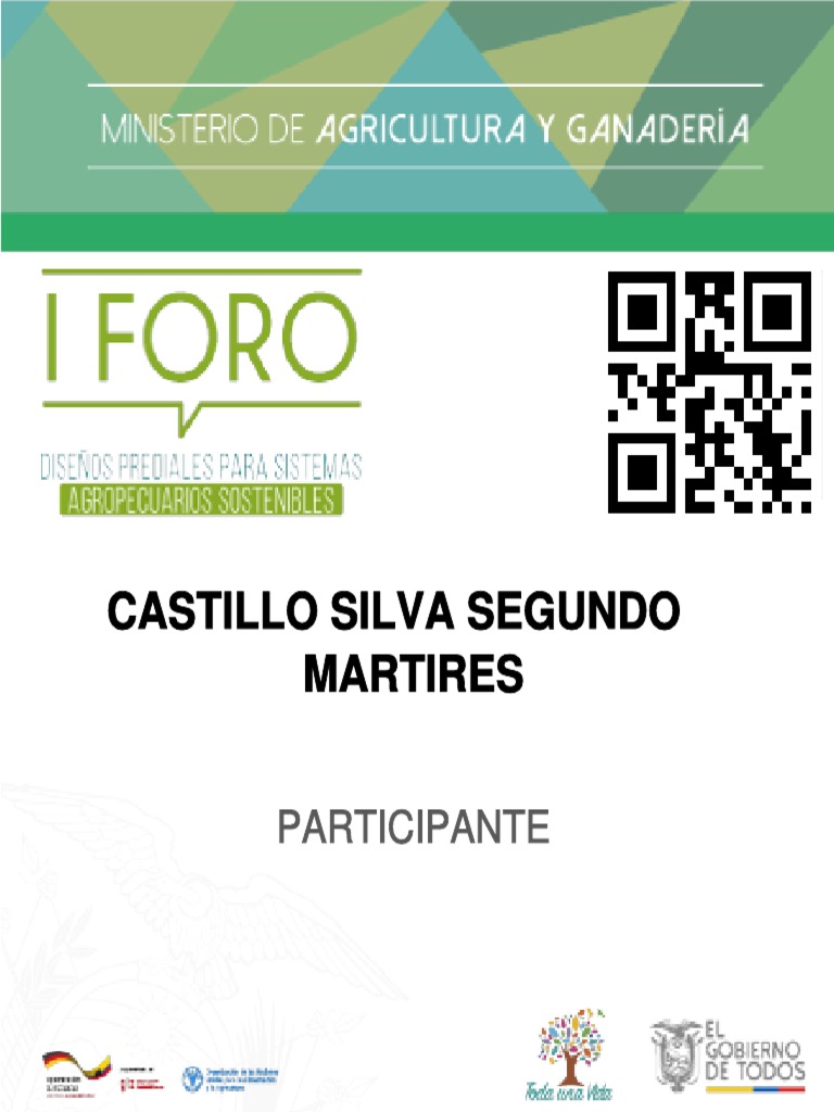 Castillo Silva Segundo Martires: Participante | PDF
