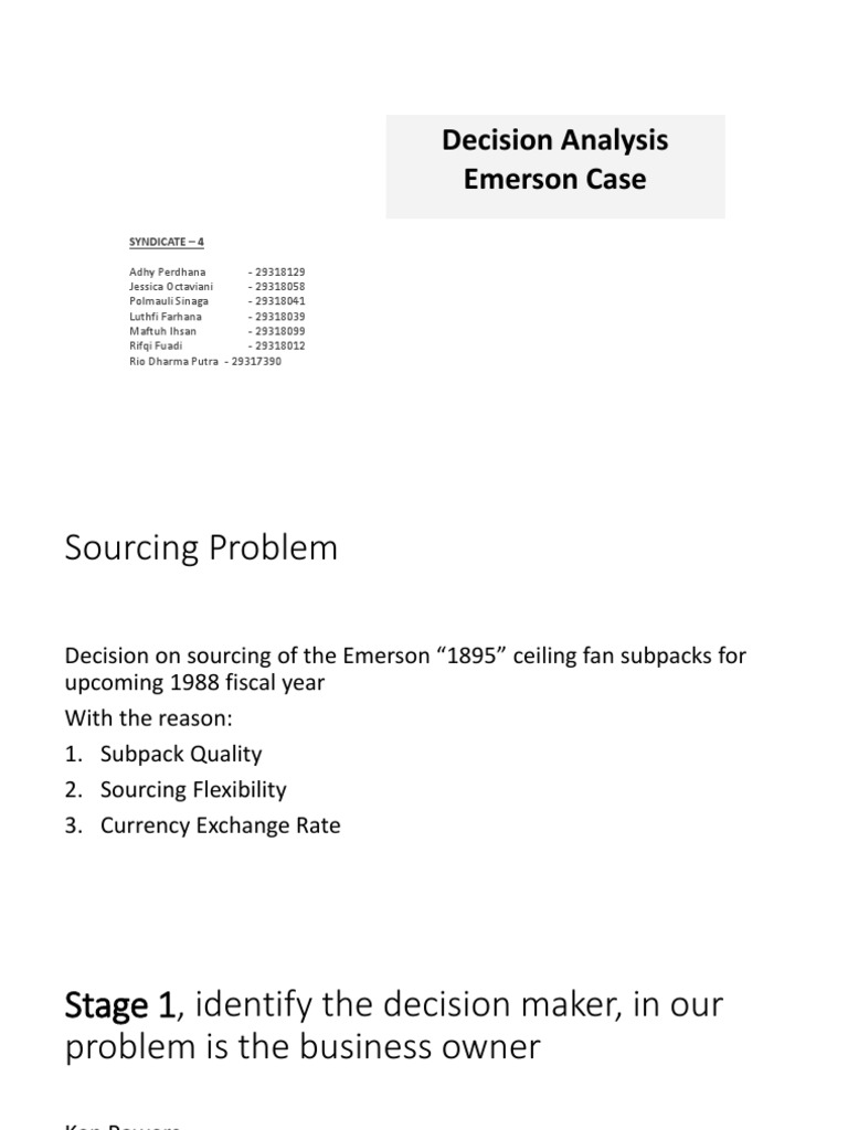 Group 4 - Emerson | PDF | Investing | Inflation
