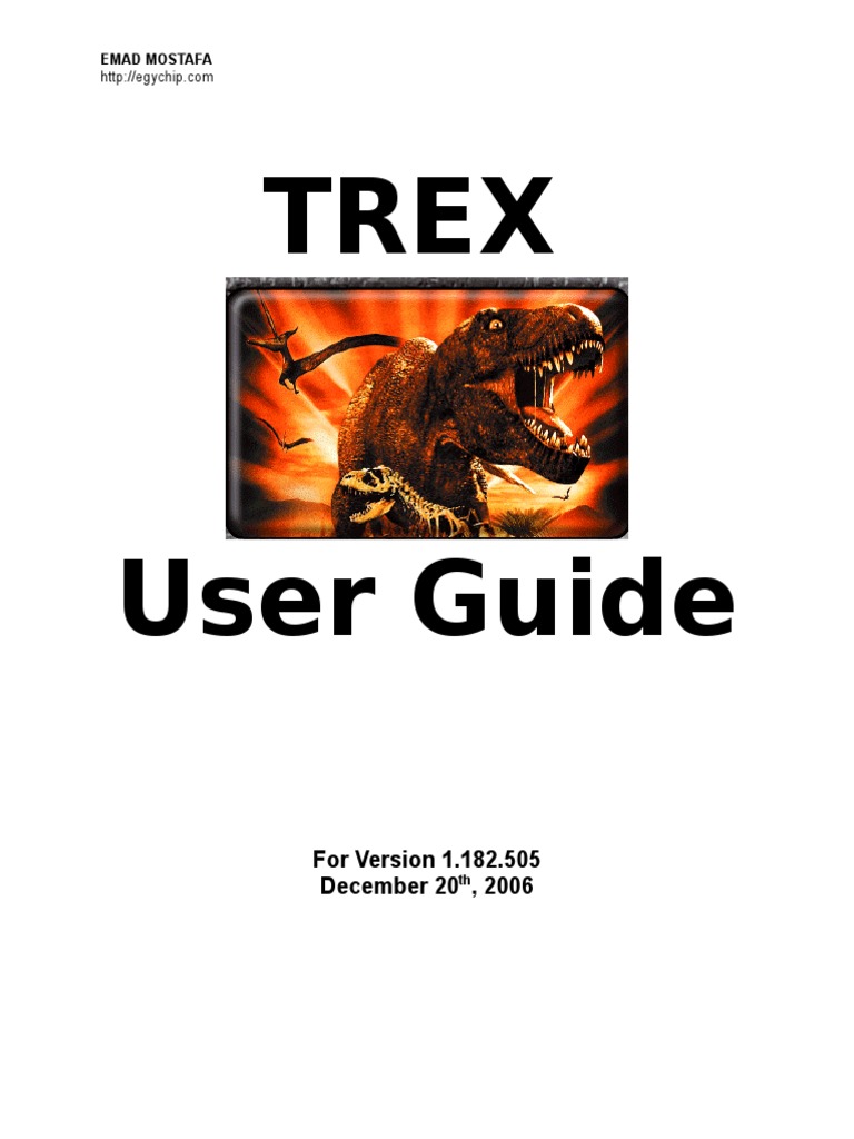 Trex User Guide | PDF | Command Line Interface | C (Programming Language)