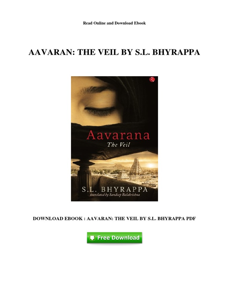 Aavaran: The Veil by S.L. Bhyrappa: Read Online and Download Ebook | PDF
