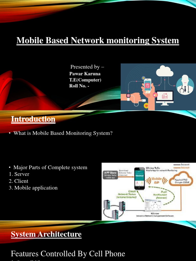 Mobile Based Network Monitoring System | Mobile Phones | General Packet ...