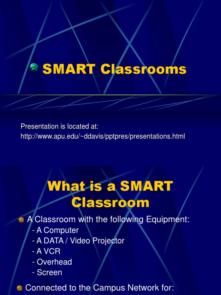 Smart Classroom | PDF | Personal Computers | Video