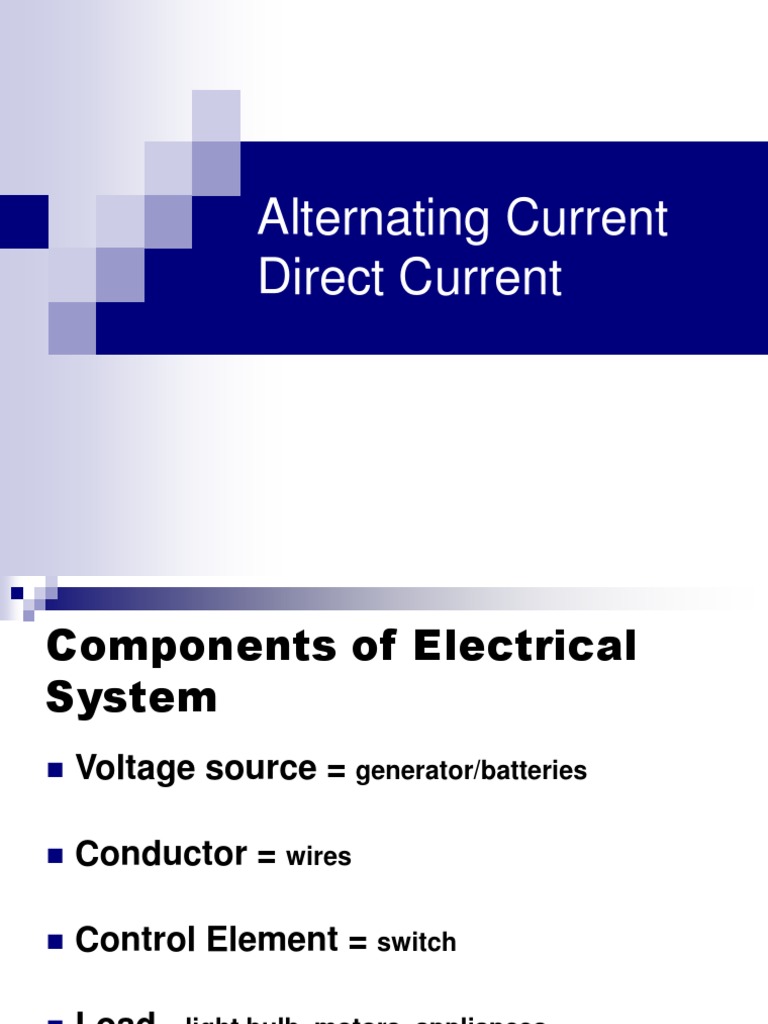 Alternating Current Direct Current | PDF