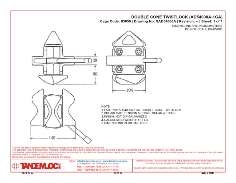 Tandem Lock | PDF | Intellectual Works | Engineering