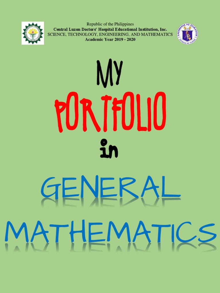 De Guzman Fritzie Alexandre T. PDF Portfolio in Gen. Math | PDF ...