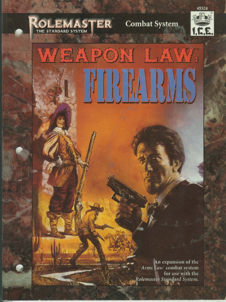 Ice 5524 Rolemaster Weapon Law PDF | PDF