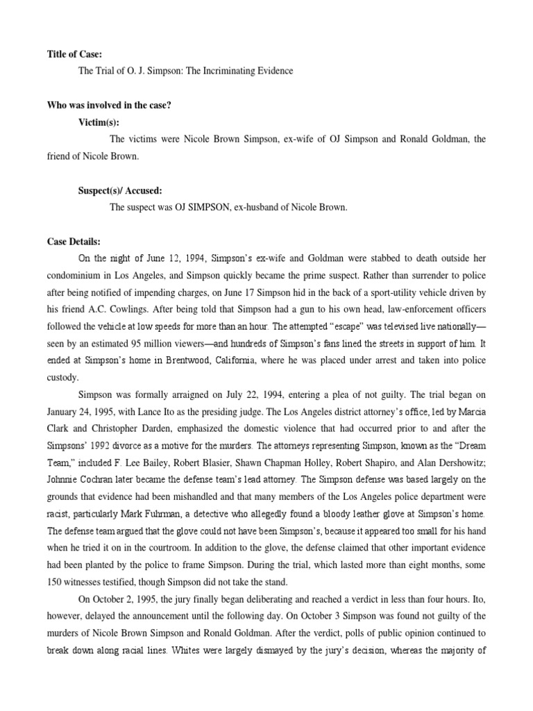 Title of Case | PDF | Criminal Procedure | Common Law