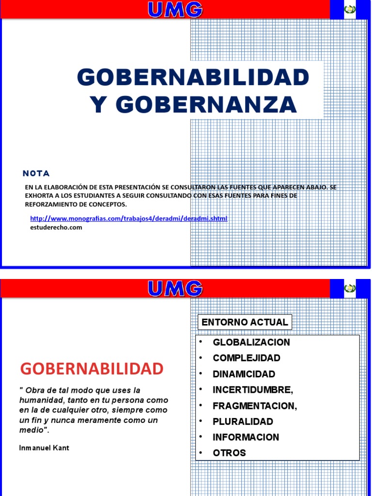 Gobernabilidad y Gobernanza | PDF | Sociedad | Legitimidad (política)